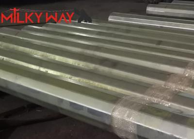 China Poste de acero galvanizado de 14 m, clase 3, clase 4, para línea de transmisión de 33 kV en venta