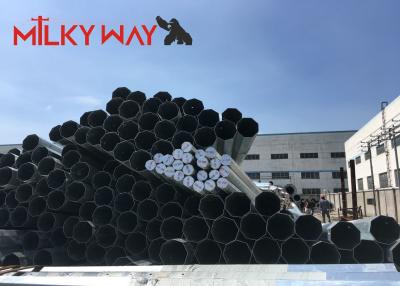 China 11M kegelvormige elektrische krachtpool met een laadvermogen van 50KN en een dikte van 5 mm in ASTM A123 galvanisatiestandaard Te koop