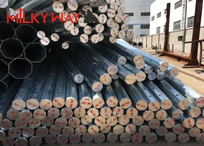 China 11M kegelvormige elektrische krachtpool met een laadvermogen van 50KN en een dikte van 5 mm in ASTM A123 galvanisatiestandaard Te koop