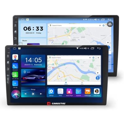 中国 4G DSP アンドロイド 10.0 カーラジオ GPS ナビ T10 4 32G 3G/4G シムカード接続 販売のため