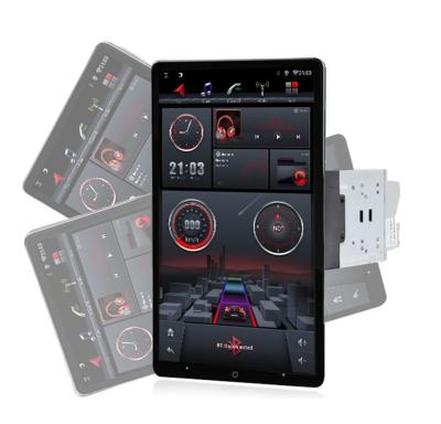 Cina Schermo LCD 13 pollici Car Radio 2 Din Android 4 64G Universal 360 Rotary Multimedia Player in vendita