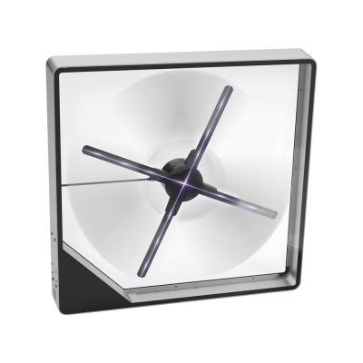China 2025 New Products Full Hd Four Blades Spinning Holographic 3d Fan Led Display Alr Screen Motorized for sale