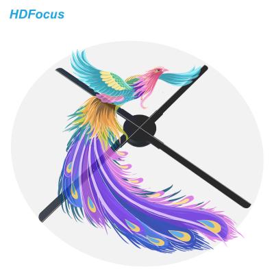China Holograma 3D 4 Blades Projection Display 3D Hologram Led Fan 3D Holographic Video Wifi Holograms Fan for sale
