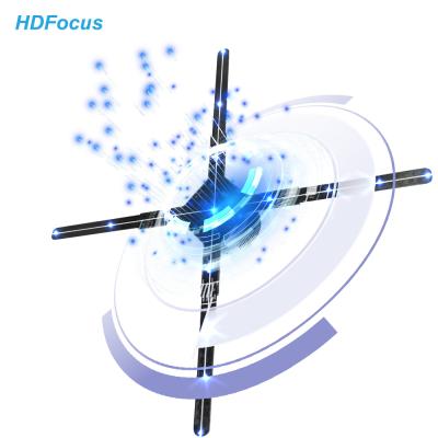 China 2025 3D Holographic Fan 75 cm Display With 16g Memory Card 3d Hologram Fan Wifi 3d Image Adjustment for sale