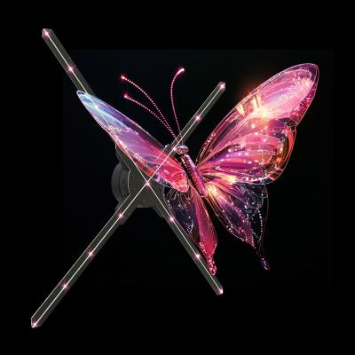 China Advertising Holograma 3d 65cm Sync Hologramas Proyectores Led Projector 4k Ventilador Holograma 3d Hd Led Projector Hologram Fan for sale