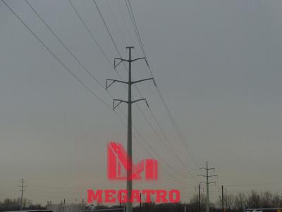 Cina torre d'acciaio di angolo del tubo 69kv in vendita