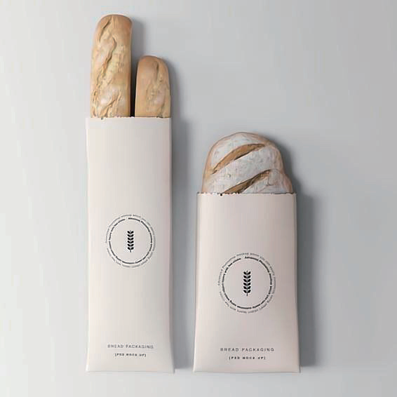 Application example demonstrating packaging material