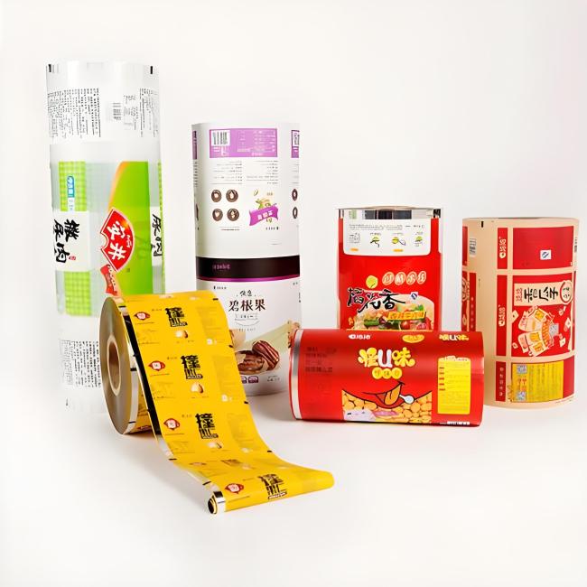 Finished laminated packaging products and samples