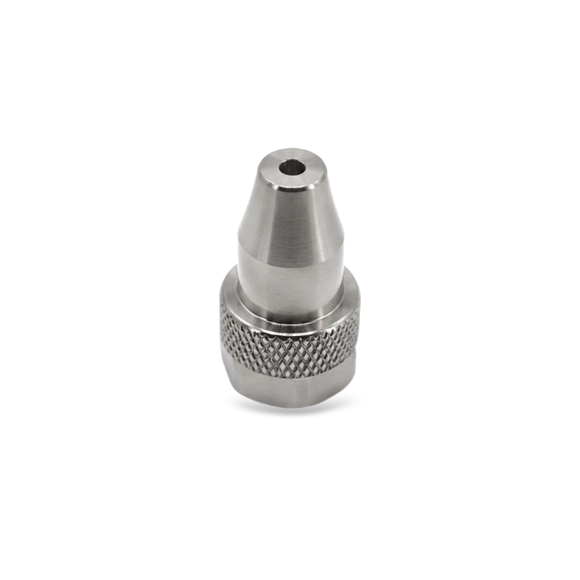 Precision CNC machined aluminum medical components showing detailed micro-structures and high-quality surface finish