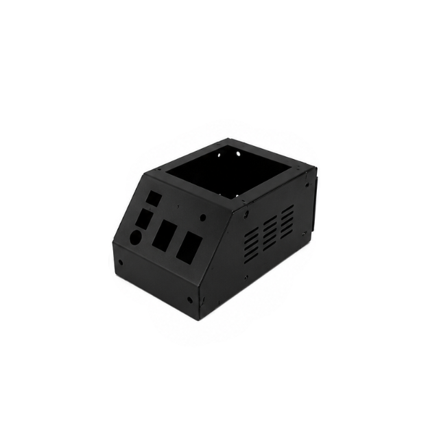 Custom CNC sheet metal enclosure parts showcasing precision manufacturing and surface finish