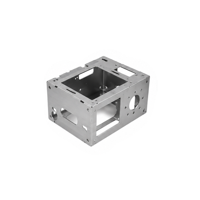 Custom CNC sheet metal enclosure showing precision machining and surface finish