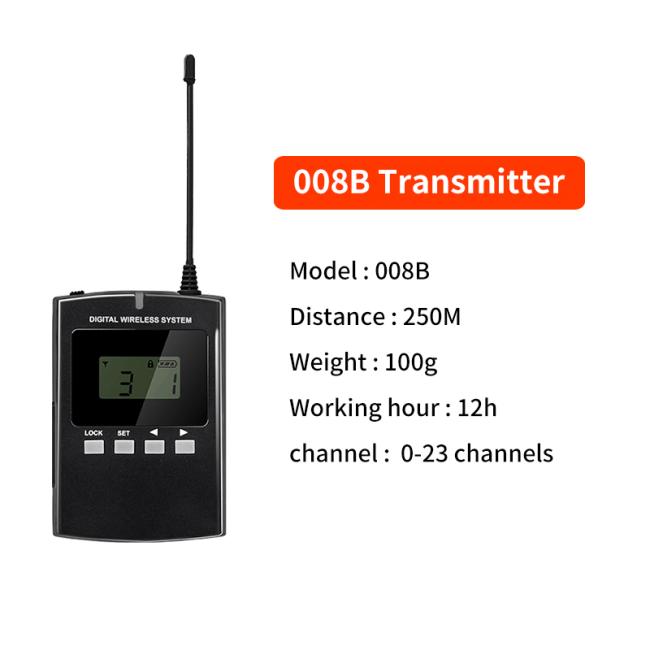 audio guide device transmitter picture