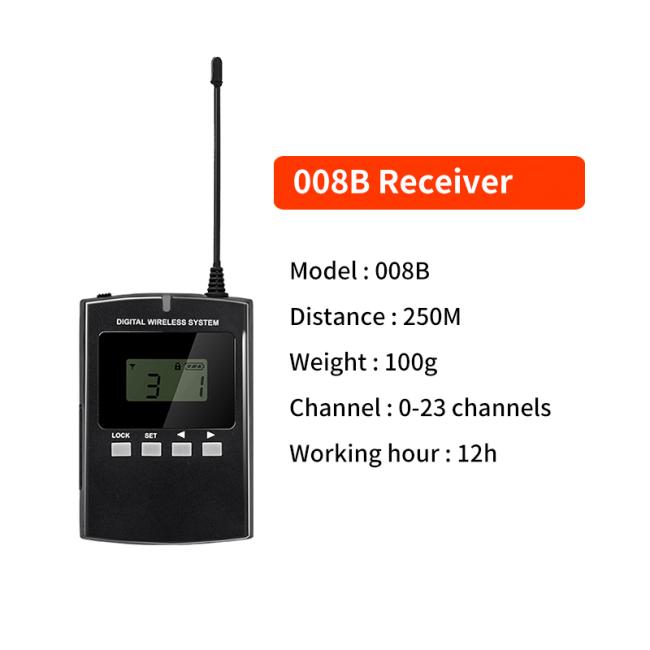 audio guide device receiver picture