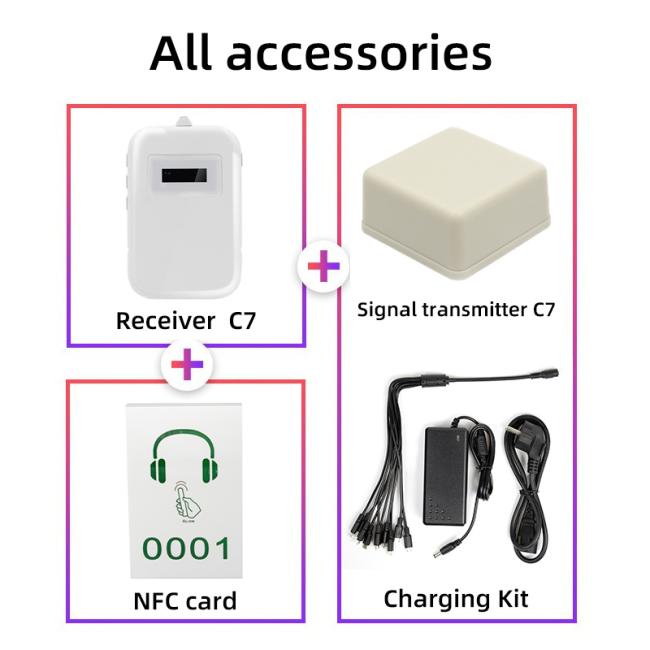 tour guide system all accessories picture