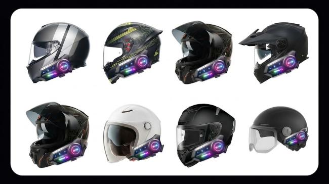 helmet intercom Bluetooth headset