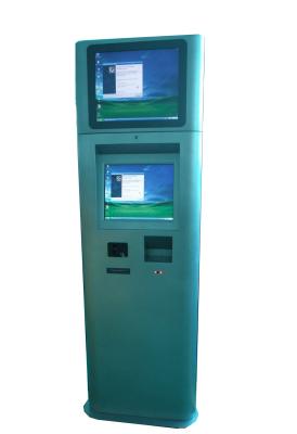 中国 バーコードの走査器およびカード読取り装置のホテルのためのサーマル プリンターが付いている自己サービス支払のキオスク 販売のため