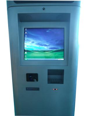 中国 バーコードの走査器およびカード読取り装置のホテルのためのサーマル プリンターが付いている自己サービス支払のキオスク 販売のため