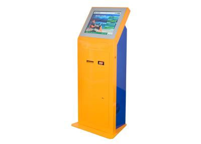 中国 19" LCD 小売りの支払のために立つ二重スクリーンの自己サービス キオスク 販売のため