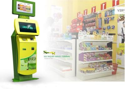 中国 無線カード プリンターおよびカード ディスペンサーの自己は札をつけること/カード印刷のためのキオスクを整備します 販売のため