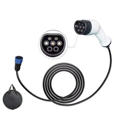 China 3.5kW Portable EV Tesla Charger Cable Extension Lead Type 2 With V2L Cable for sale