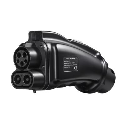 China CCS1 to GBT DC Adapter | EV DC Fast Charging Connector 200A for sale