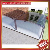 Cina oudoor patio gazebo balcony corridor window door aluminium aluminum alloy polycarbonate pc awning canopy shelter China in vendita