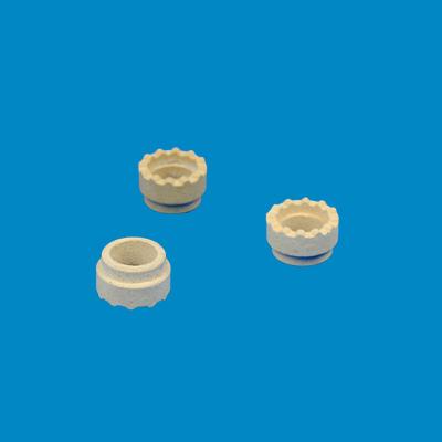 China Synthesized Kiln Alumina Cordierite Ceramic Ring Thermal Radiation Materials for sale