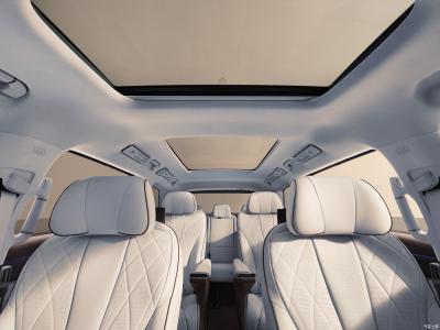 중국 1-25000 마일 2023 전기 BYD 덴자 하이브리드 자동차 앞 디스크+뒤 디스크 EV MPV 판매용