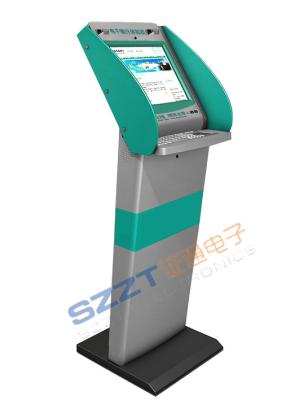 Китай ZT2177 освобождают стоящую информацию & киоск лобби интернета с клавиатурой металла продается