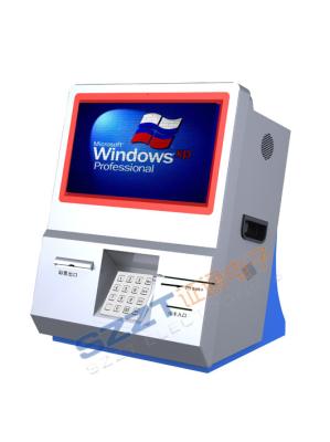 Cina Ordinazione/pagamento/chiosco del desktop ZT2833 di informazioni interattivo con il lettore di schede in vendita