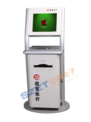 Cina Informazioni di isolato ZT2176 & chiosco al minuto del PC con la tastiera del metallo, stampante A4 in vendita