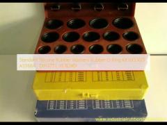 표준 실리콘고무 세탁기 고무 O 반지 장비 ISO3601, AS568A, DIN3771, JIS B2401