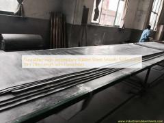 Fluorubber High Temperature Rubber Sheet with 10m-20m Length, 1m-2m Width, and 5-9MPa Tensile Strength