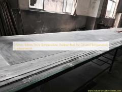 0.5mm-10mm Thick High Temperature Rubber Sheet with -60°C~+320°C Range and 1m-2m Width for Industrial Applications