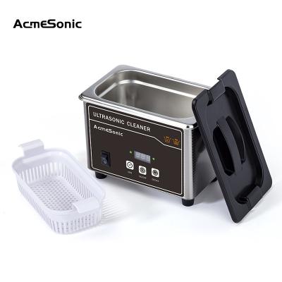 Portable Digital Ultrasonic Cleaner Small Capacity Ultrasonic Cleaner 0.8L