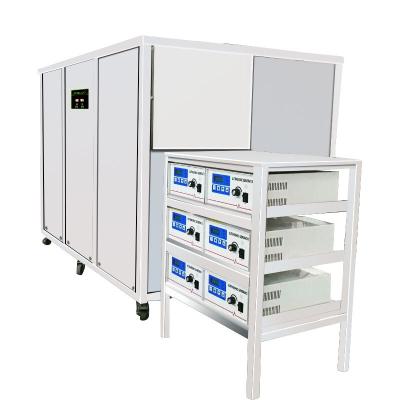 Cina L'ingegneria elabora l'attrezzatura industriale di ultrasuono, carro armato di pulizia ultrasonica 3600W in vendita