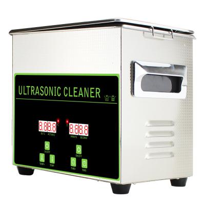 Cina Macchina ultrasonica di pulizia dei gioielli di 3.2L100W Digital con il canestro dell'acciaio inossidabile in vendita