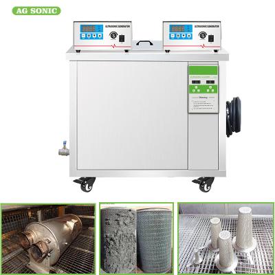 Cina Elettrostatico/grasso/frequenza ultrasonica idraulica della macchina 40khz di pulizia del filtro in vendita