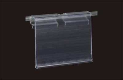 Cina Altezza di plastica su misura 31201 del supporto di etichetta di chiaro di colore Manica di prezzi 40mm in vendita