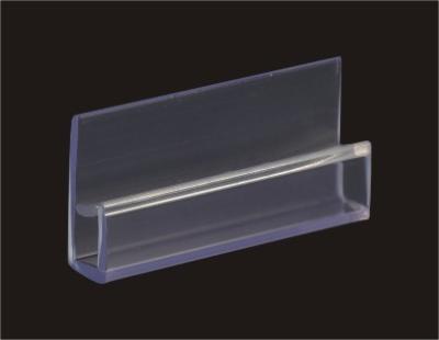 Chine Le plastique de supermarché a expulsé support pour des étagères, supports transparents de causeur d'étagère à vendre