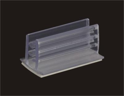 Chine Le plastique adapté aux besoins du client a expulsé des supports de signe de vente au détail de label de bande de données pour des étagères à vendre