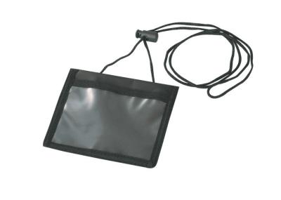 Cina I supporti di distintivo di nome di conferenza del collo di identificazione del poliestere con la tomaia aprono la borsa e la chiara borsa 30326 del vinile in vendita