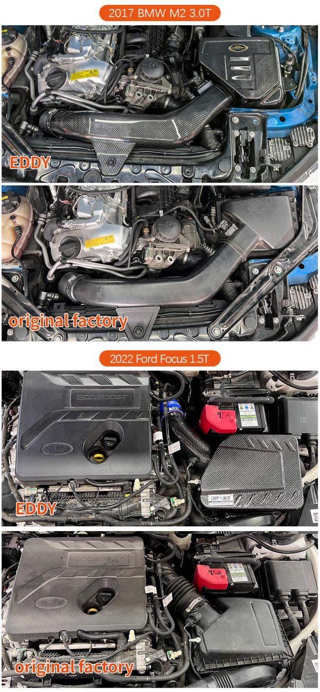 EDDYSTAR Carbon Fiber Intake close-up detail