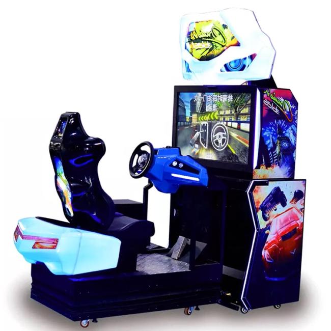 42LCD Dynamic Car Racing Game Machine front view