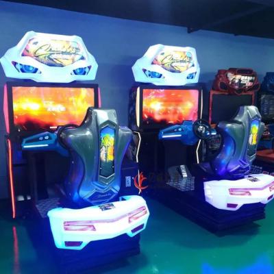 中国 42LCD ダイナミックカーレースゲーム機 人間味あふれるデザイン 販売のため
