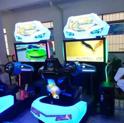 中国 42LCD ダイナミックカーレースゲーム機 人間味あふれるデザイン 販売のため