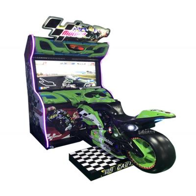 China GP Race Bike Simulator Comfortable Realistic Motorcycle Simulator With 42" Monitor for sale