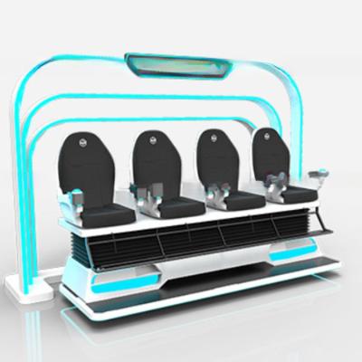 China Commercial 9d Vr Cinema 4 Seats 380V Electric For VR Theme Park for sale