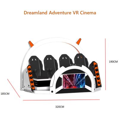 China Experience The Future Vr Space Simulator With Large Display Screen Vr Gaming Equipment 9D VR Cinema Directly Selling Advanced Technology And High Resolution for sale