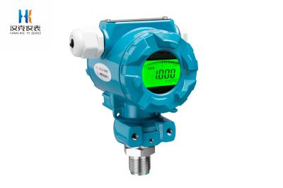 China Hank Sensor OEM ODM RoHS REACH RS485 -100kpa 100MPa 24VDC 4-20mA ATEX Ex-proof Pressure Transmitter With Display for sale